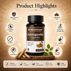 Herbal wellness Ashwagandha capsules