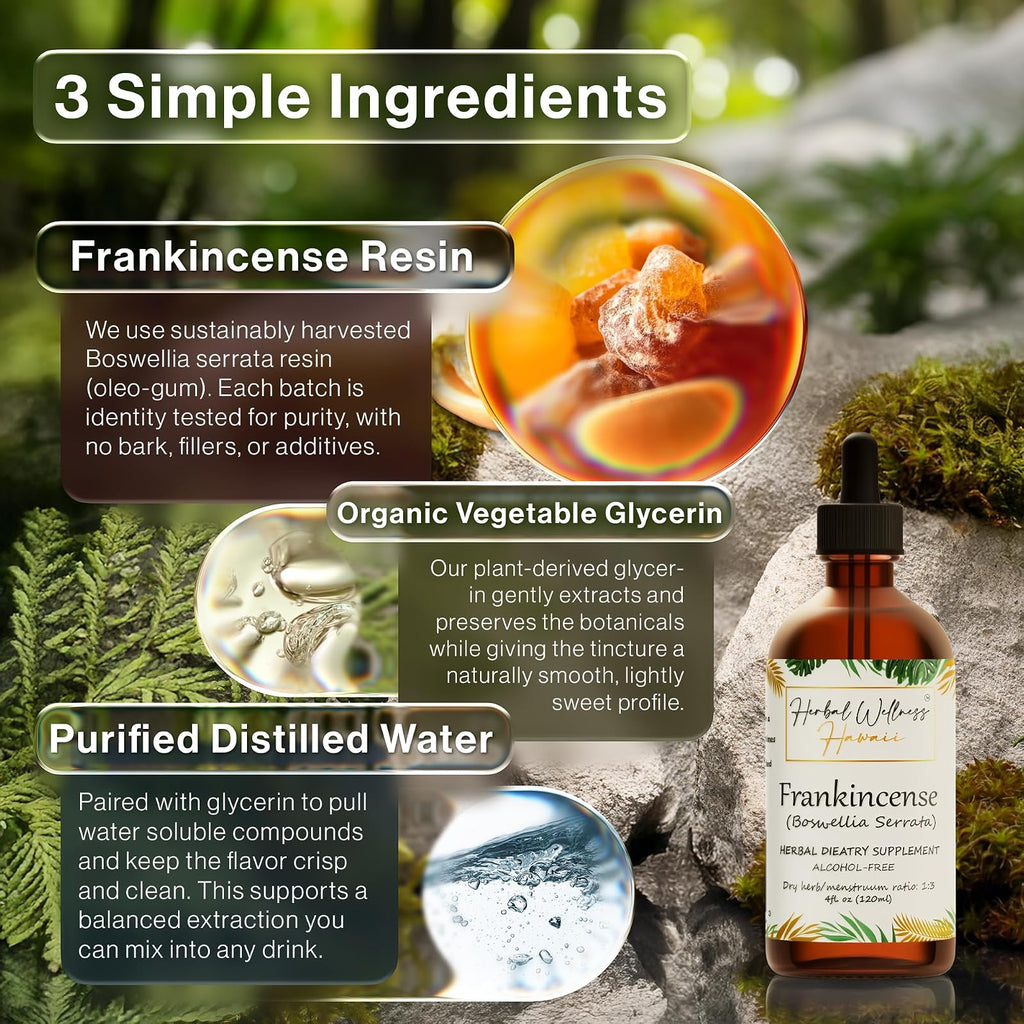 Herbal wellness Frankincense tincture