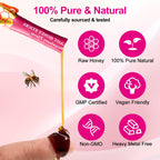 Herbal wellness honey sticks pack