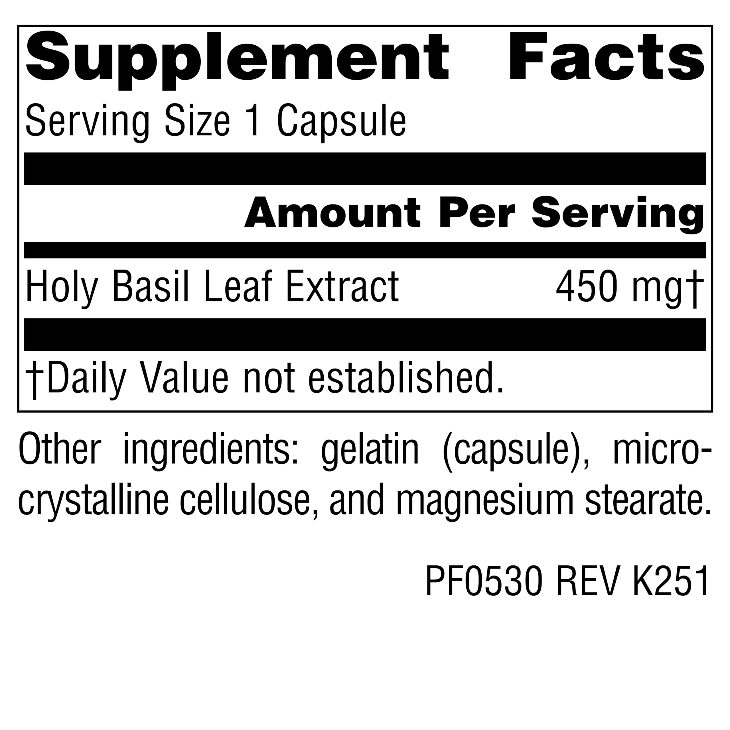 Herbal wellness in capsule form