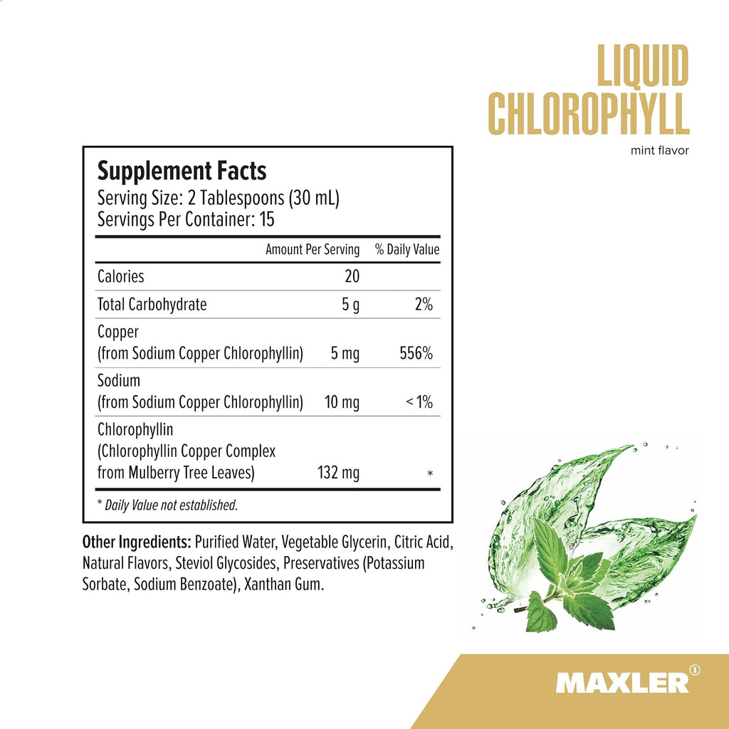 herbal wellness Maxler liquid chlorophyll
