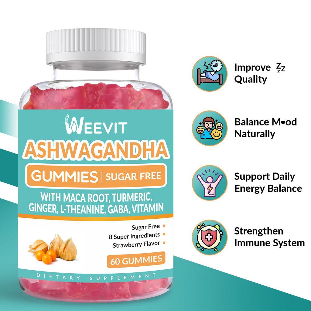 Herbal wellness support ashwagandha gummies
