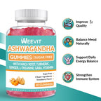 Herbal wellness support ashwagandha gummies