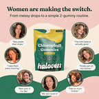 herbal wellness with chlorophyll gummies