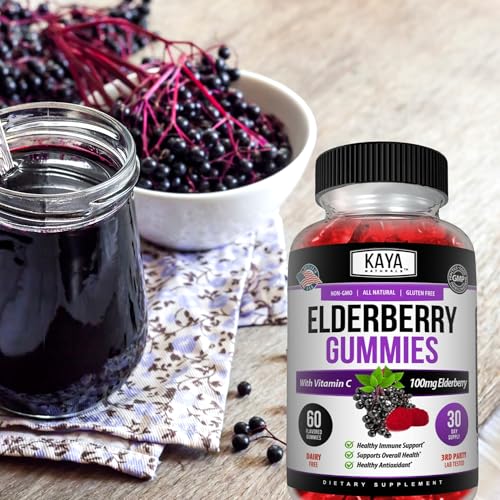 herbal wellness with elderberry gummies