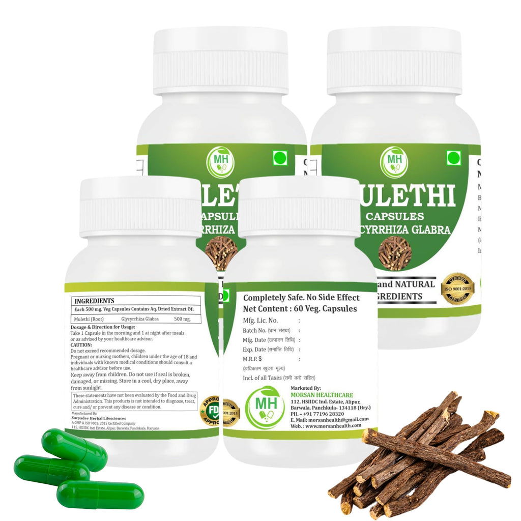 Herbal wellness with licorice root