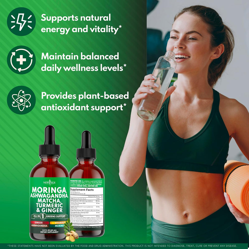 herbal wellness with moringa extract