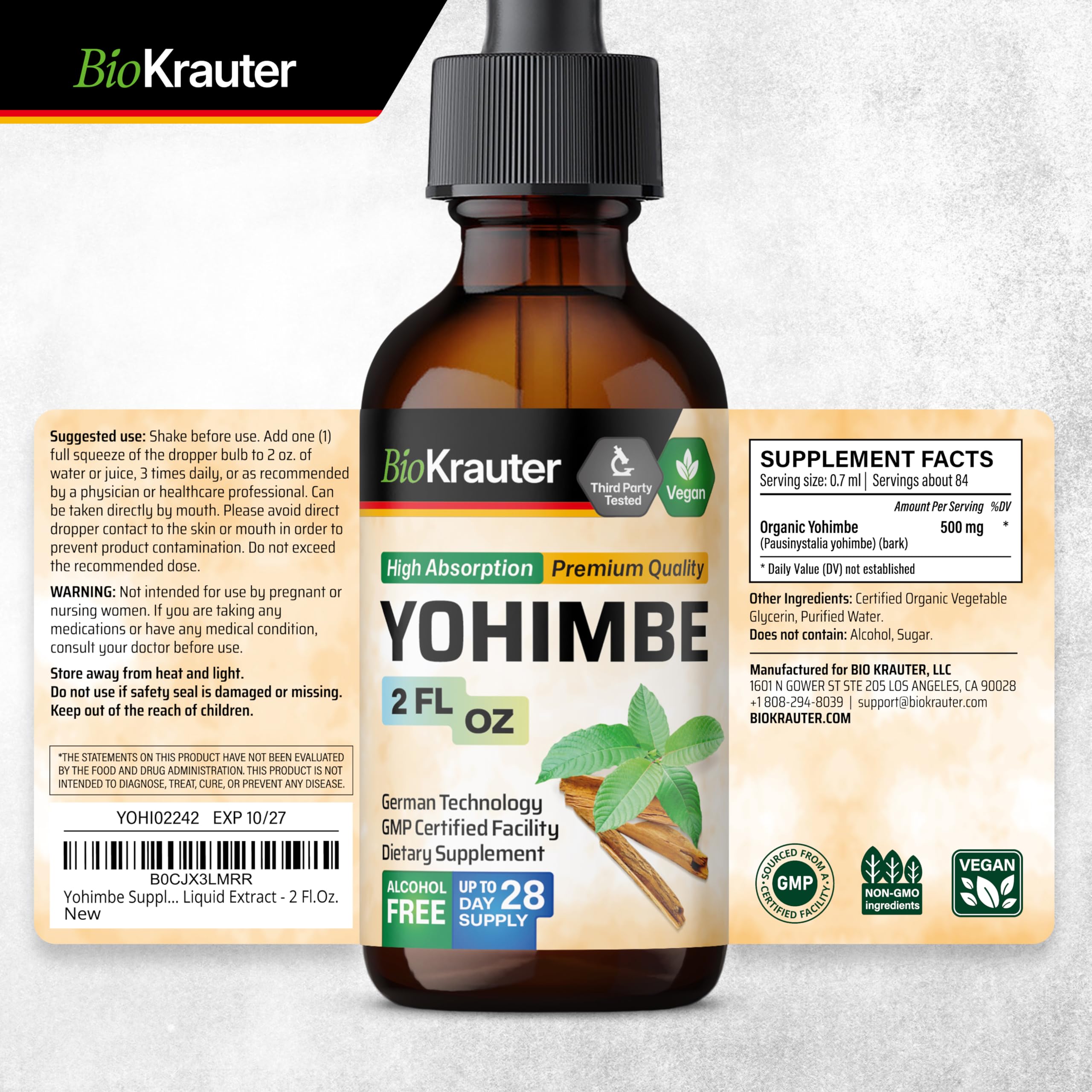 herbal yohimbe for daily use