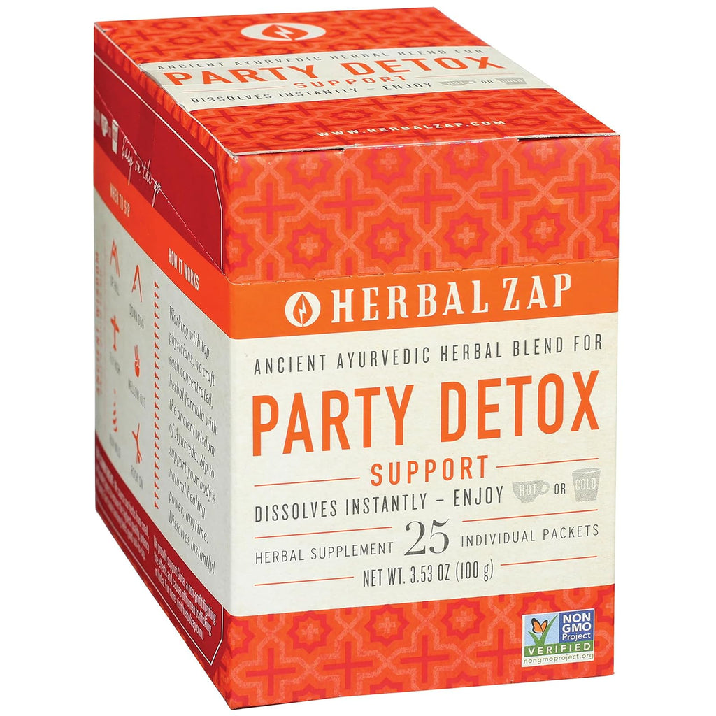 Herbal Zap detox tea for parties