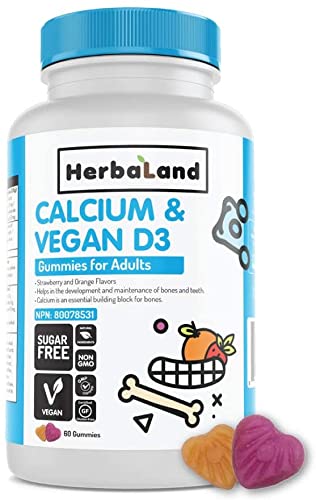 Herbaland calcium gummies for adults