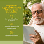 HerbalFactors Ginkgo Biloba benefits
