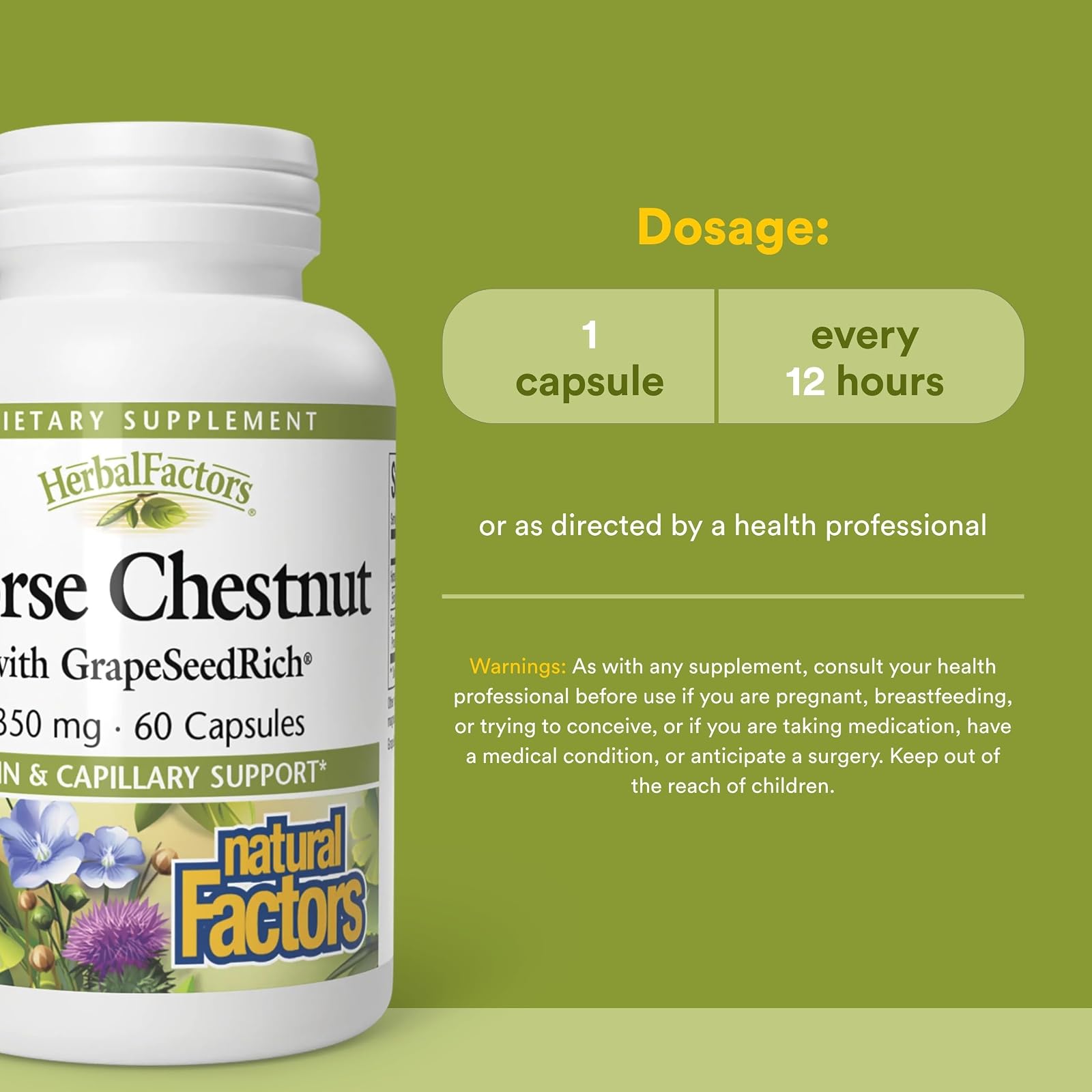 HerbalFactors horse chestnut supplement
