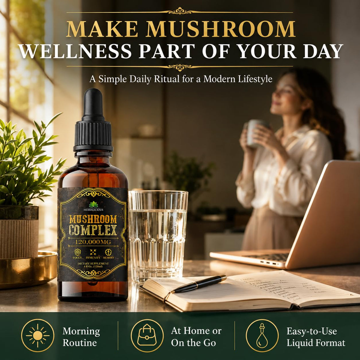 HERBALICIOUS adaptogens for stress relief