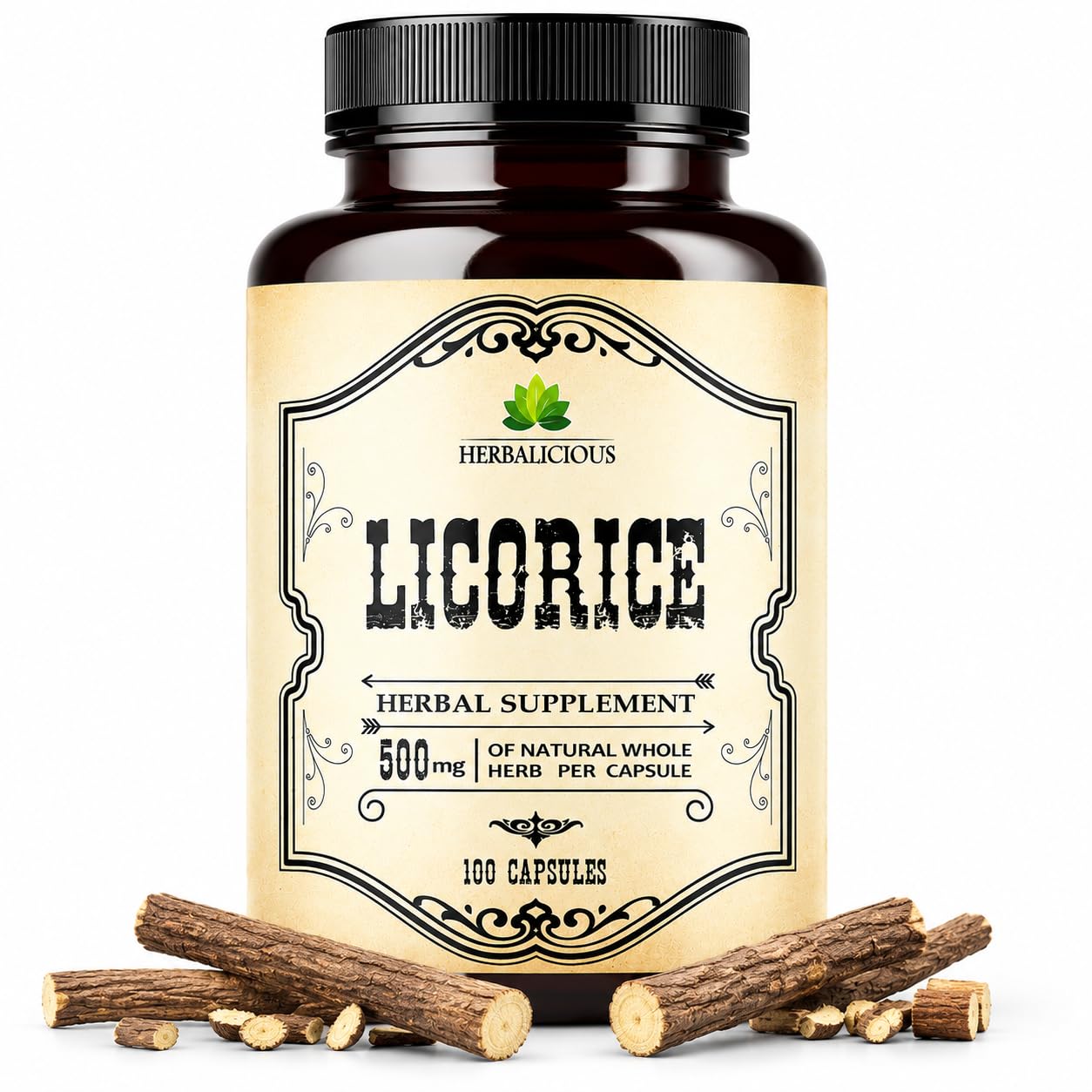 HERBALICIOUS DGL licorice root capsules