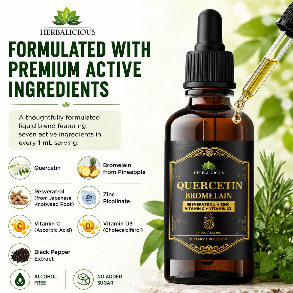 HERBALICIOUS drops for seasonal allergies