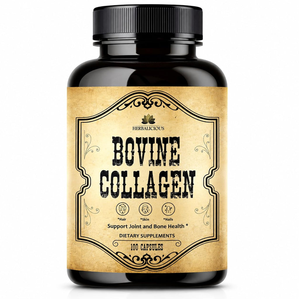 HERBALICIOUS hydrolyzed collagen capsules