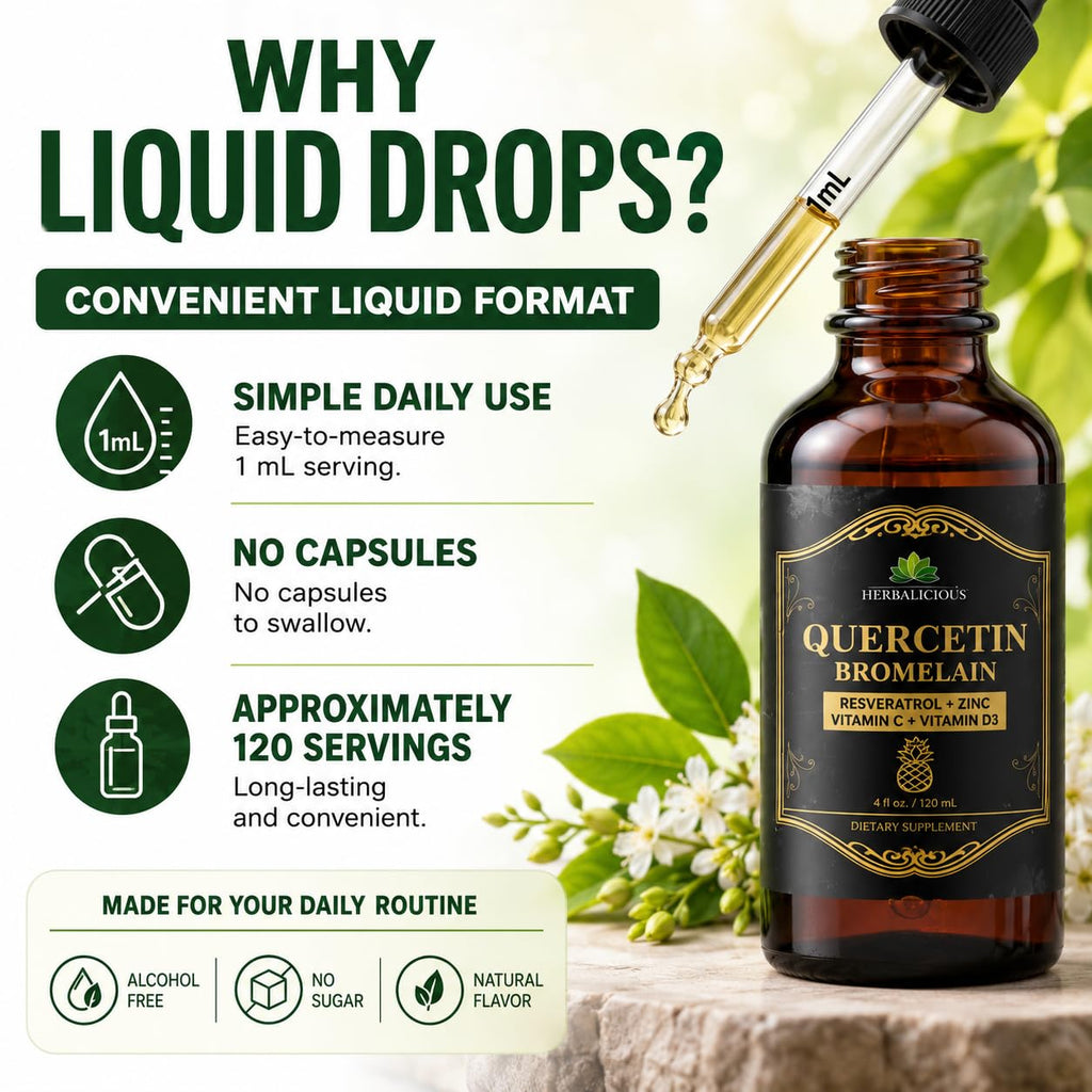 HERBALICIOUS immune health liquid supplement