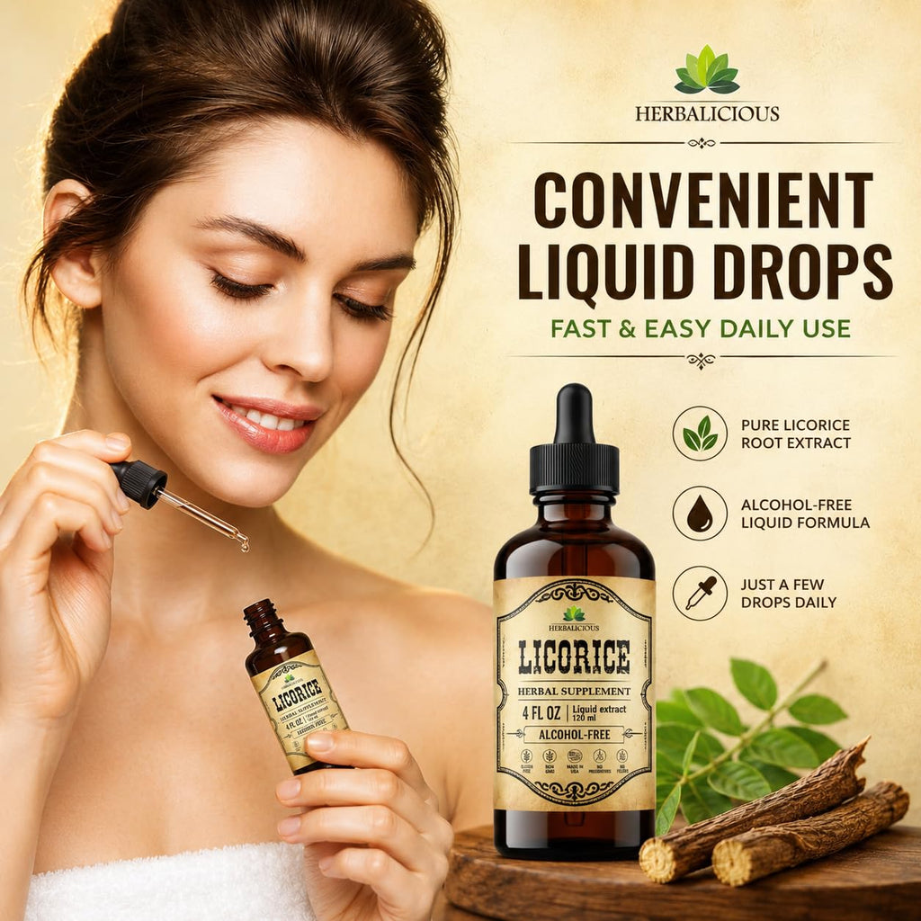 HERBALICIOUS licorice root liquid
