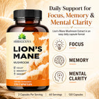HERBALICIOUS lion's mane health benefits