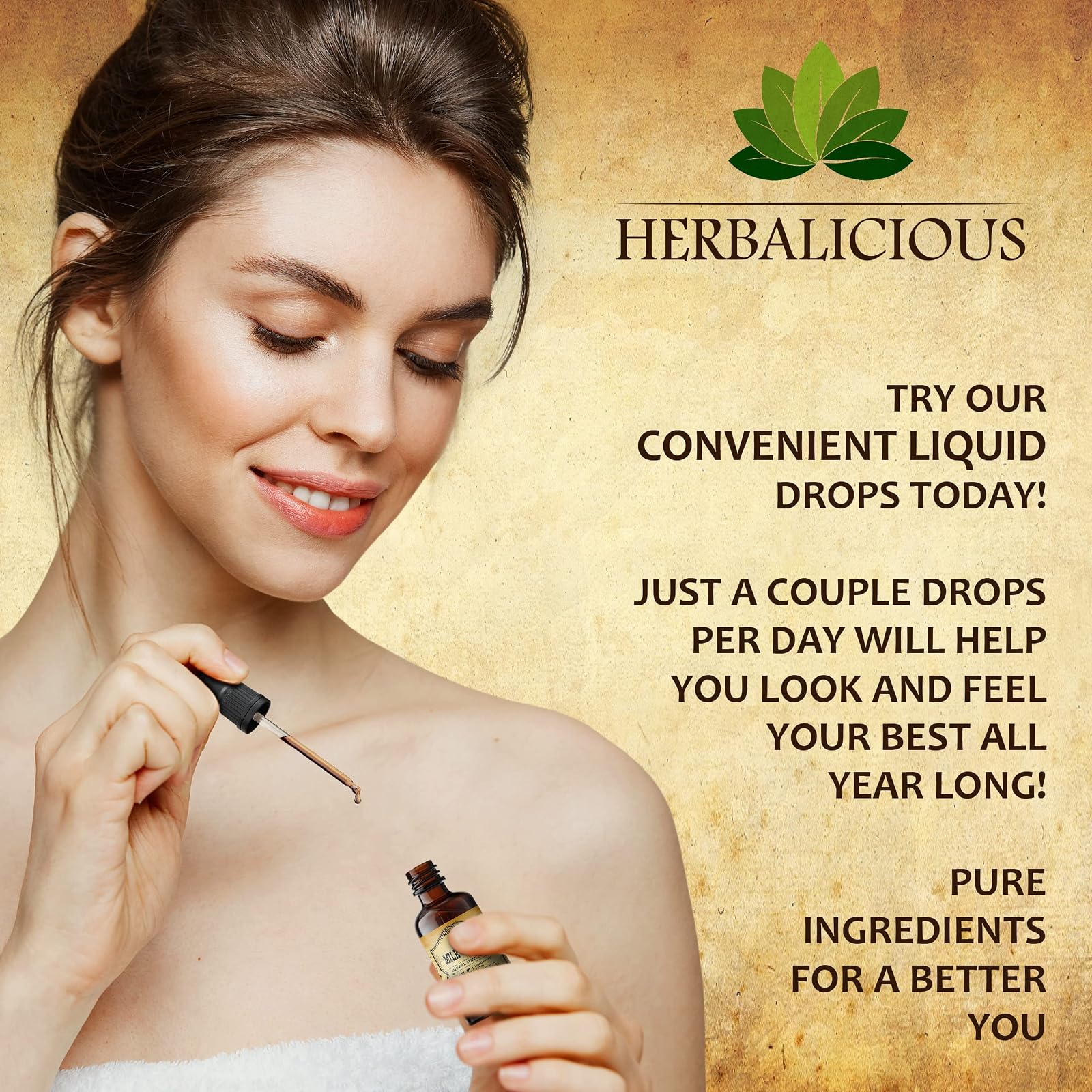 HERBALICIOUS milk thistle liquid supplement