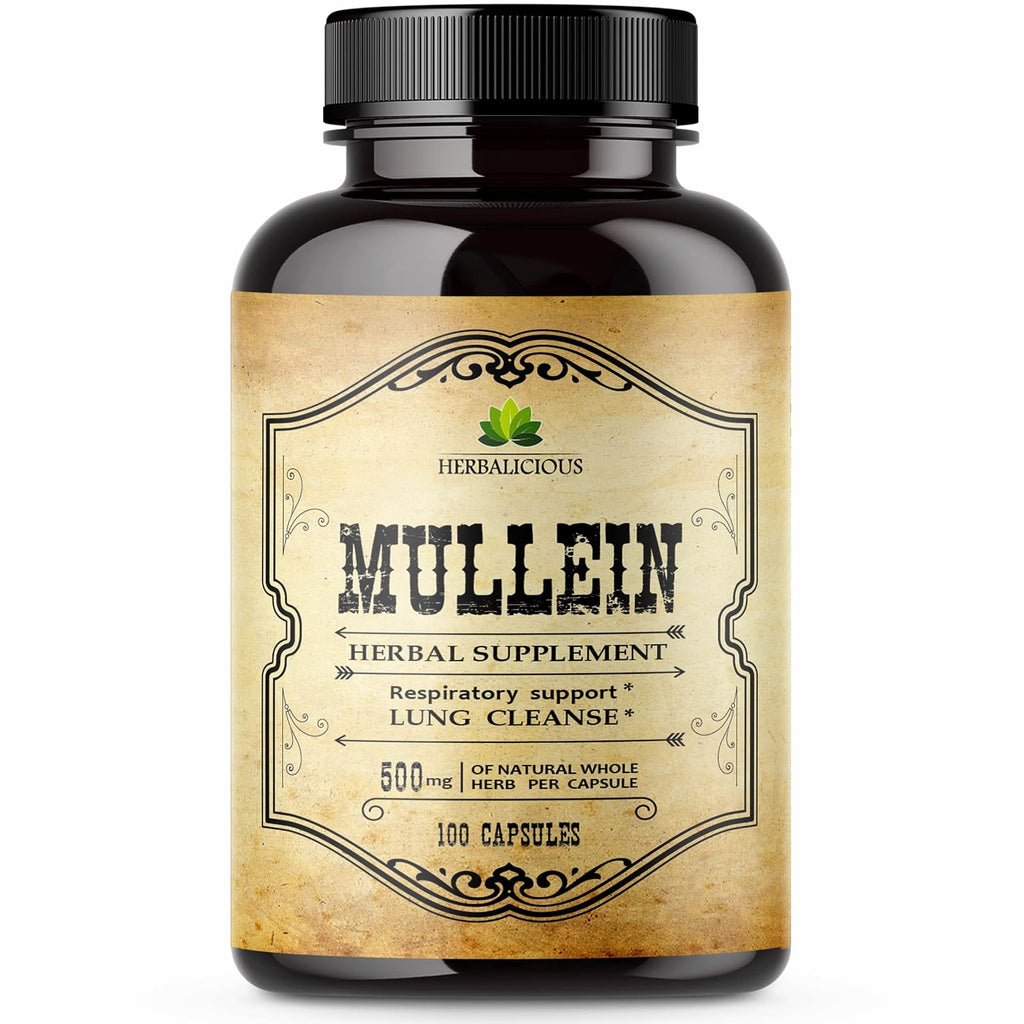 HERBALICIOUS Mullein Leaf Extract benefits