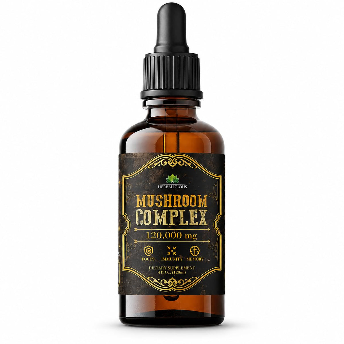 HERBALICIOUS mushroom complex benefits