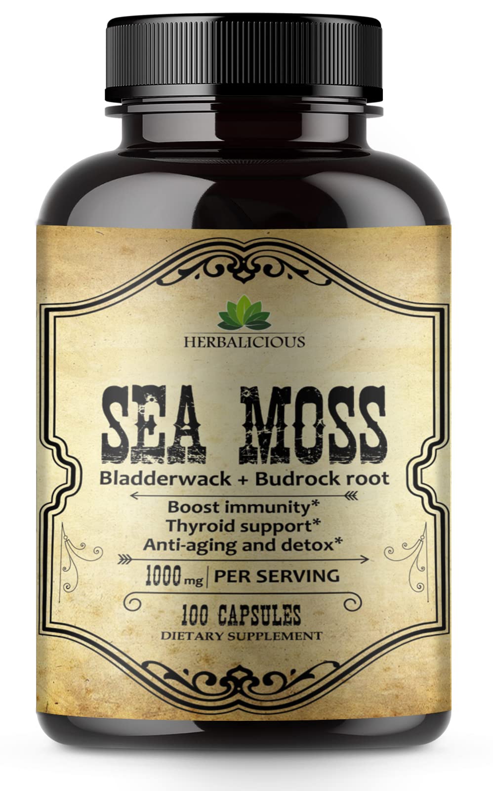 HERBALICIOUS sea moss multiminerals capsules