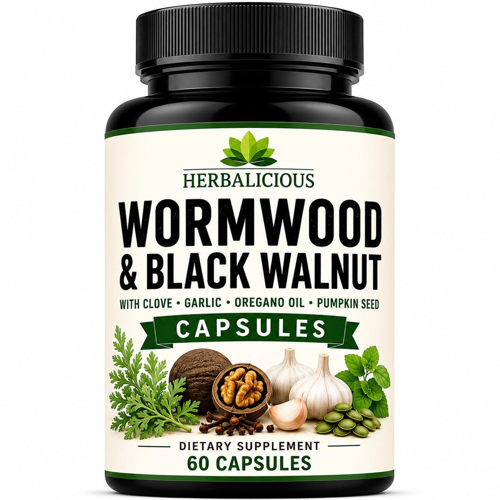HERBALICIOUS wormwood cleanse capsules