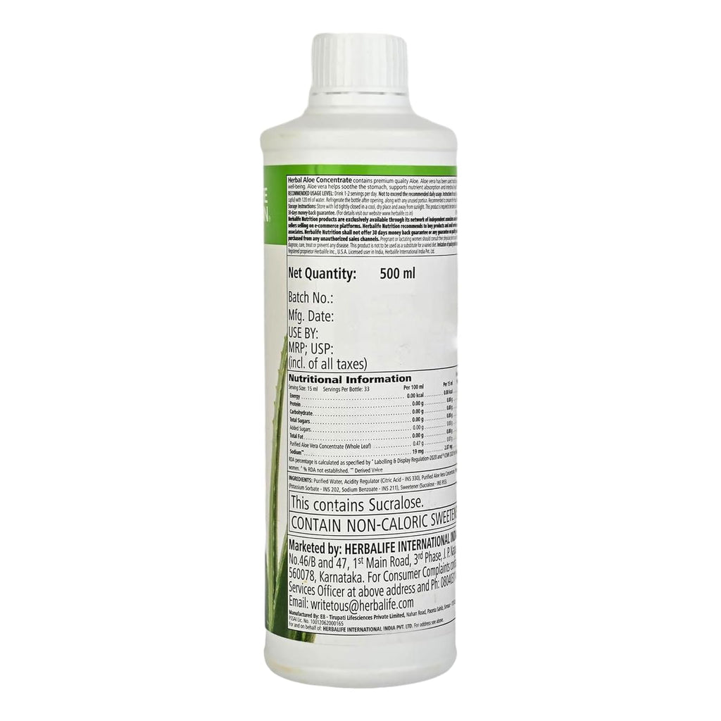 Herbalife aloe concentrate benefits