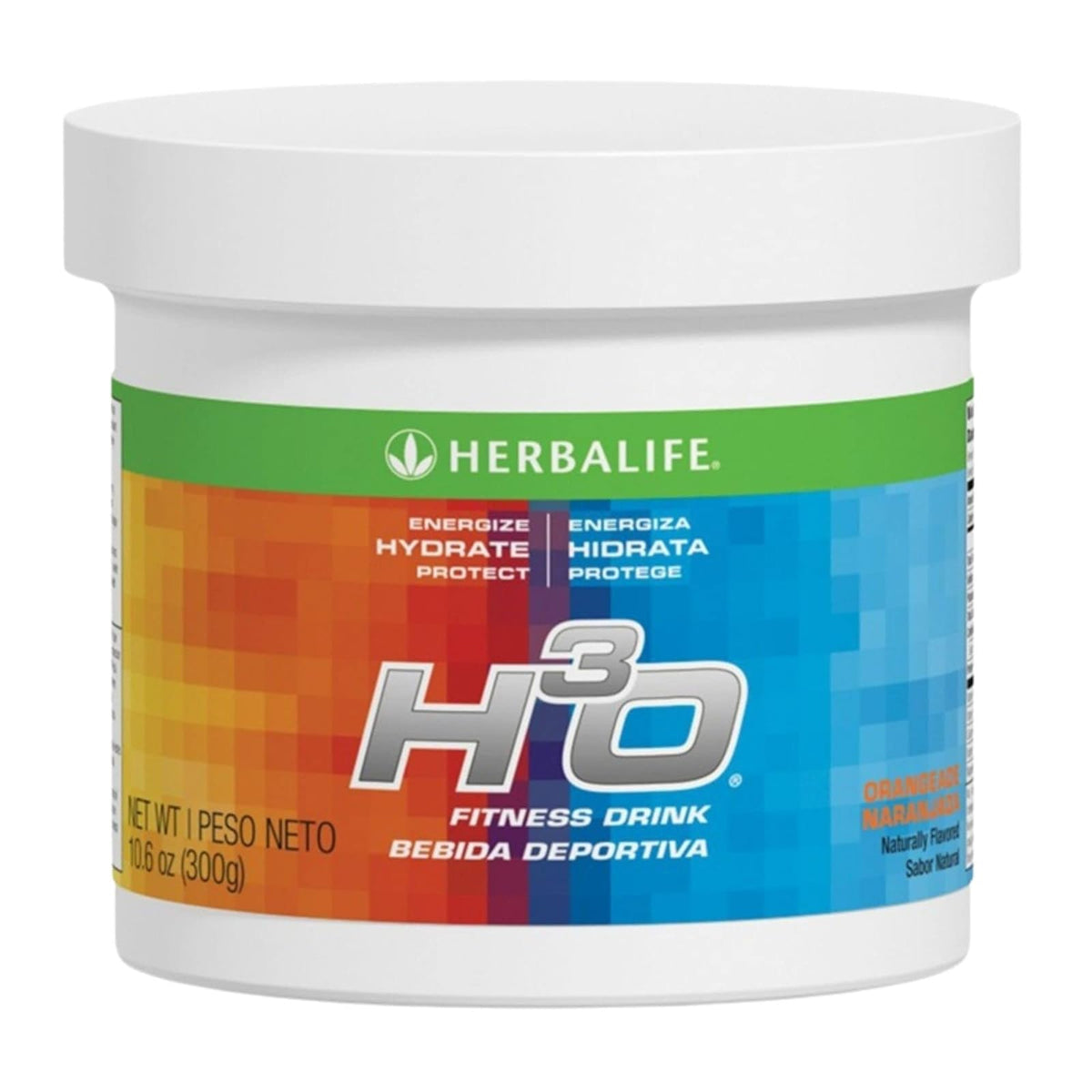 Herbalife H³O orangeade fitness drink