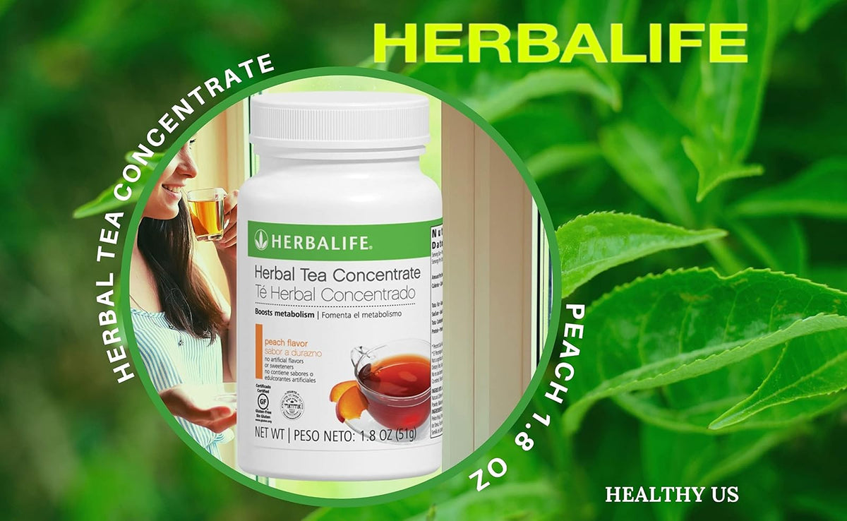 HERBALIFE peach tea convenient travel size