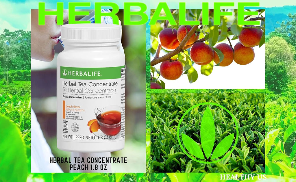HERBALIFE peach tea for hydration