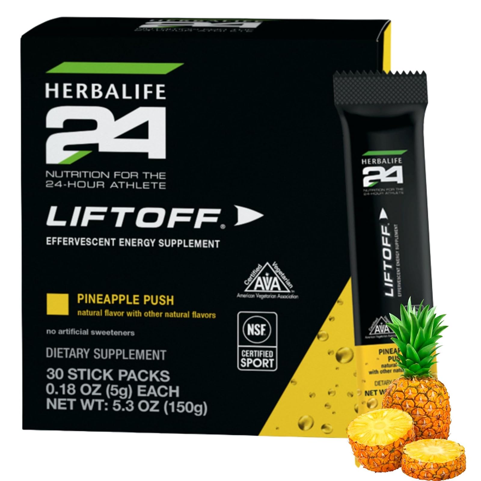 HERBALIFE24 Liftoff Pineapple energy boost