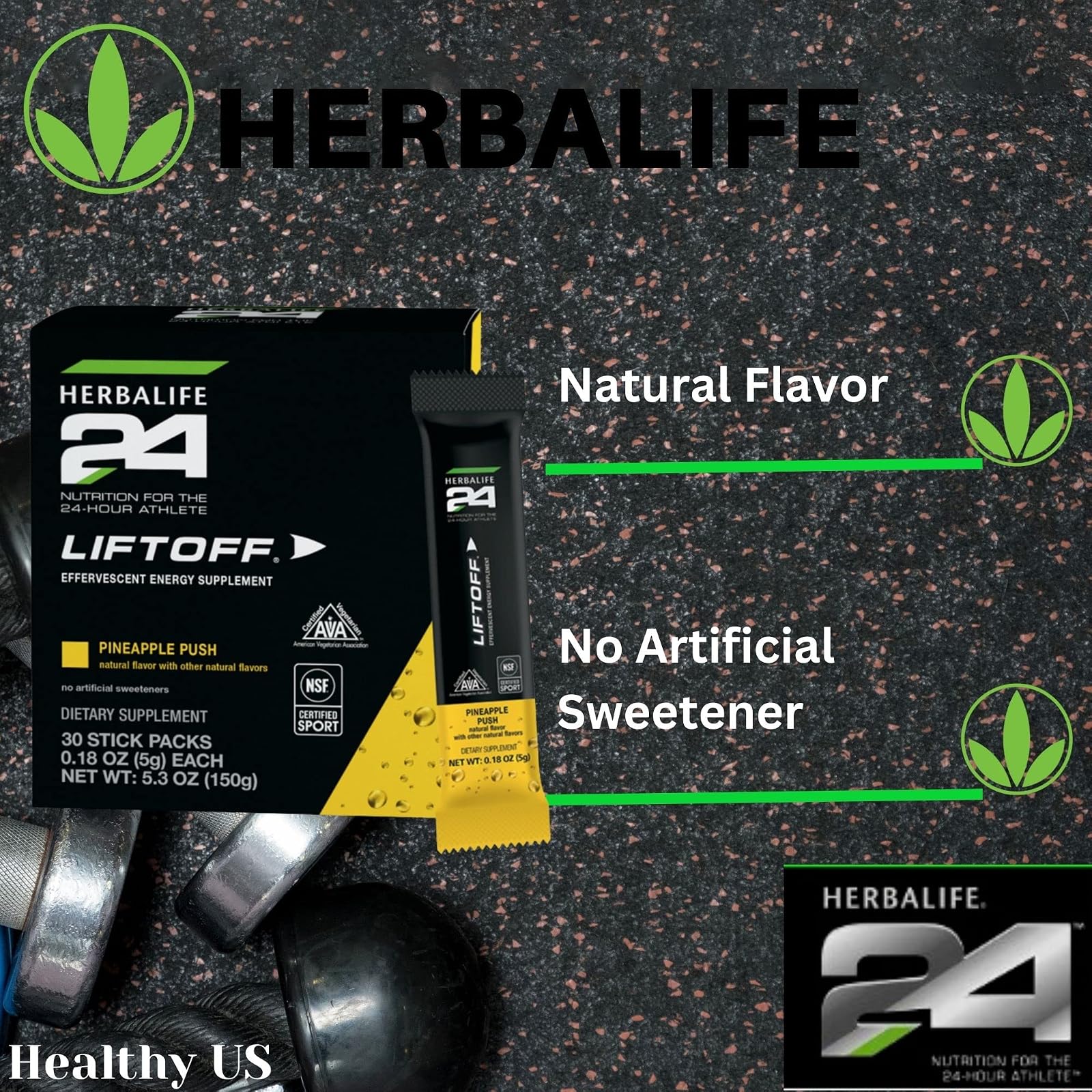 HERBALIFE24 Liftoff Pineapple hydration support