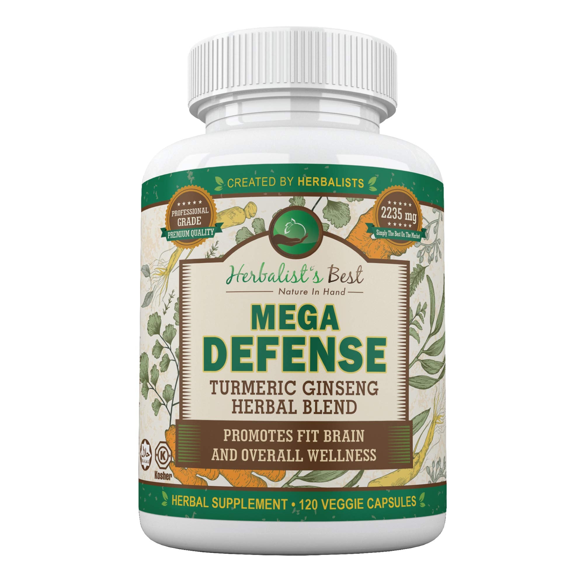 Herbalist's turmeric immunity support blend