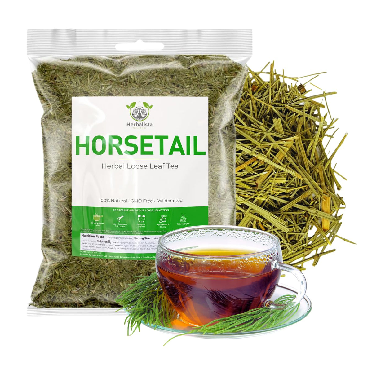 Herbalista loose horsetail tea benefits