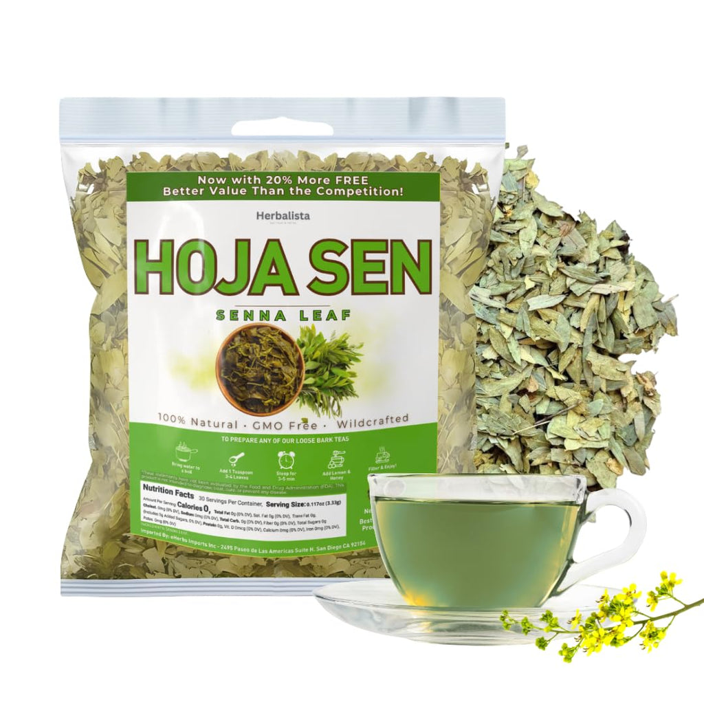 Herbalista senna leaf herbal tea