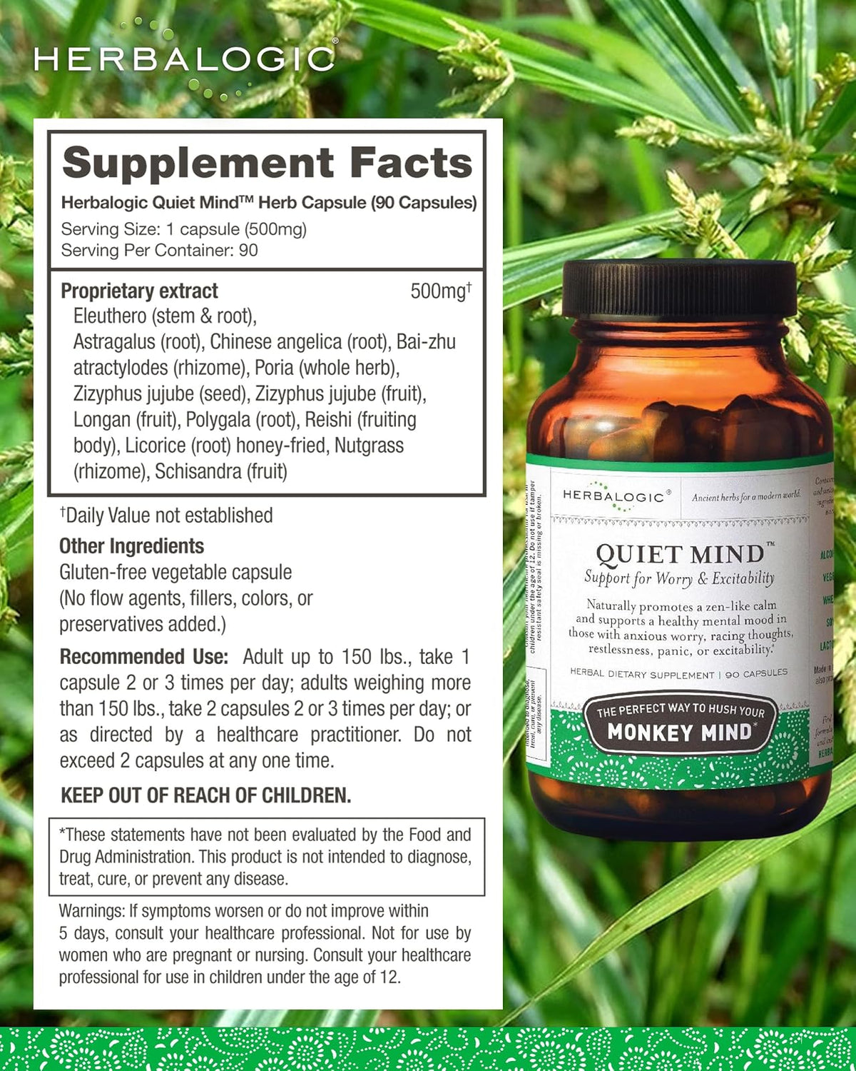Herbalogic herbal supplements for peaceful sleep