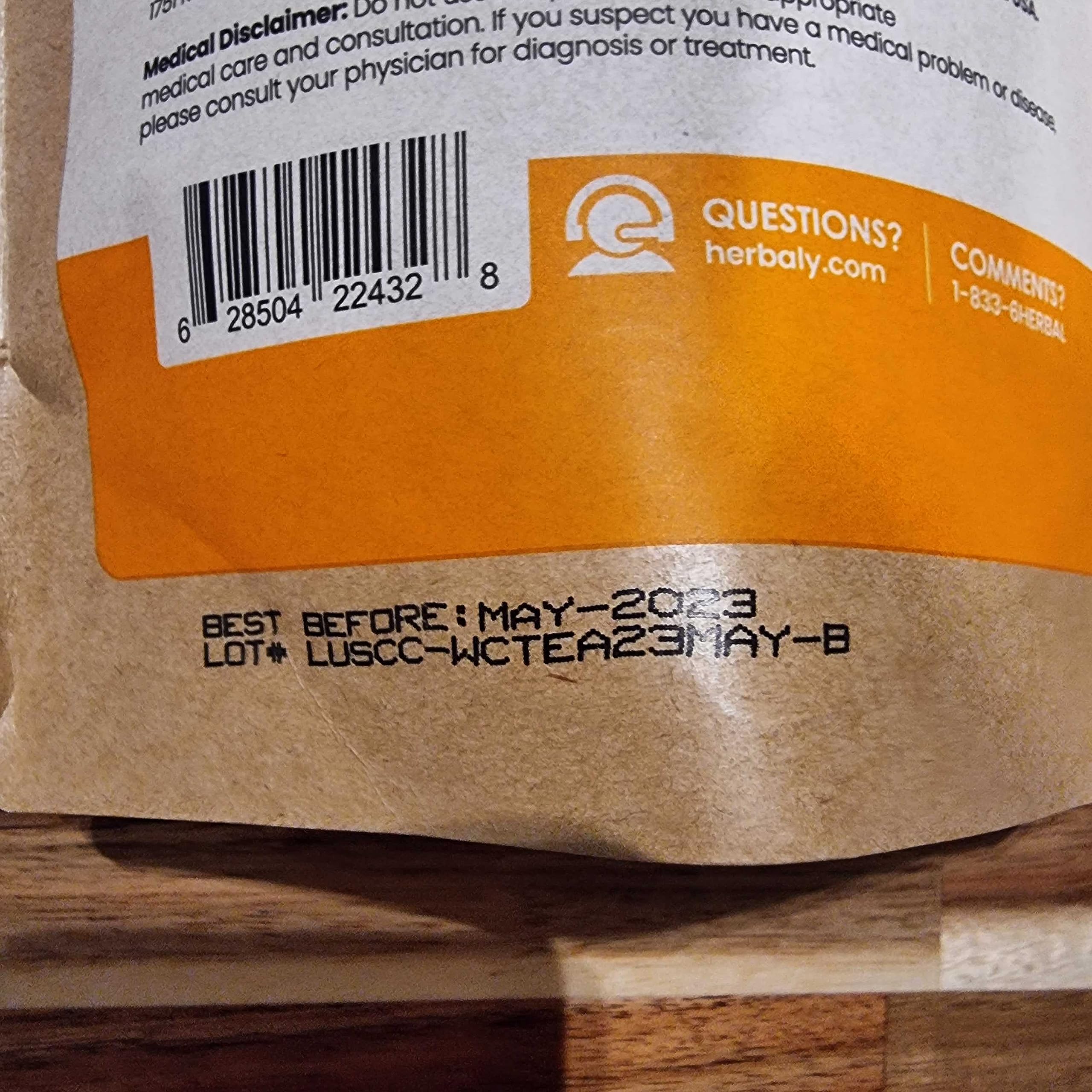 Herbaly green tea for digestive support