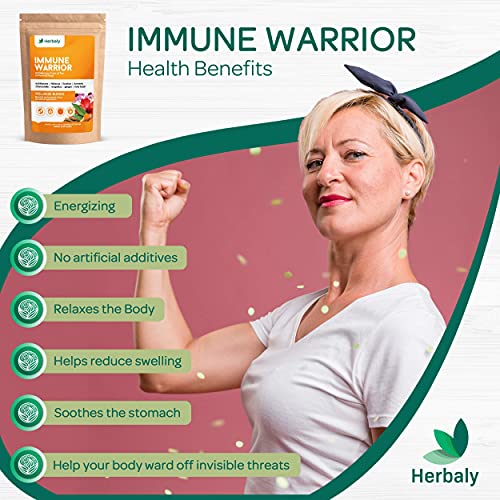 Herbaly Immune Warrior tea benefits