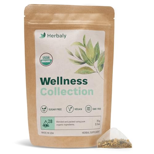 Herbaly organic herbal ginger tea