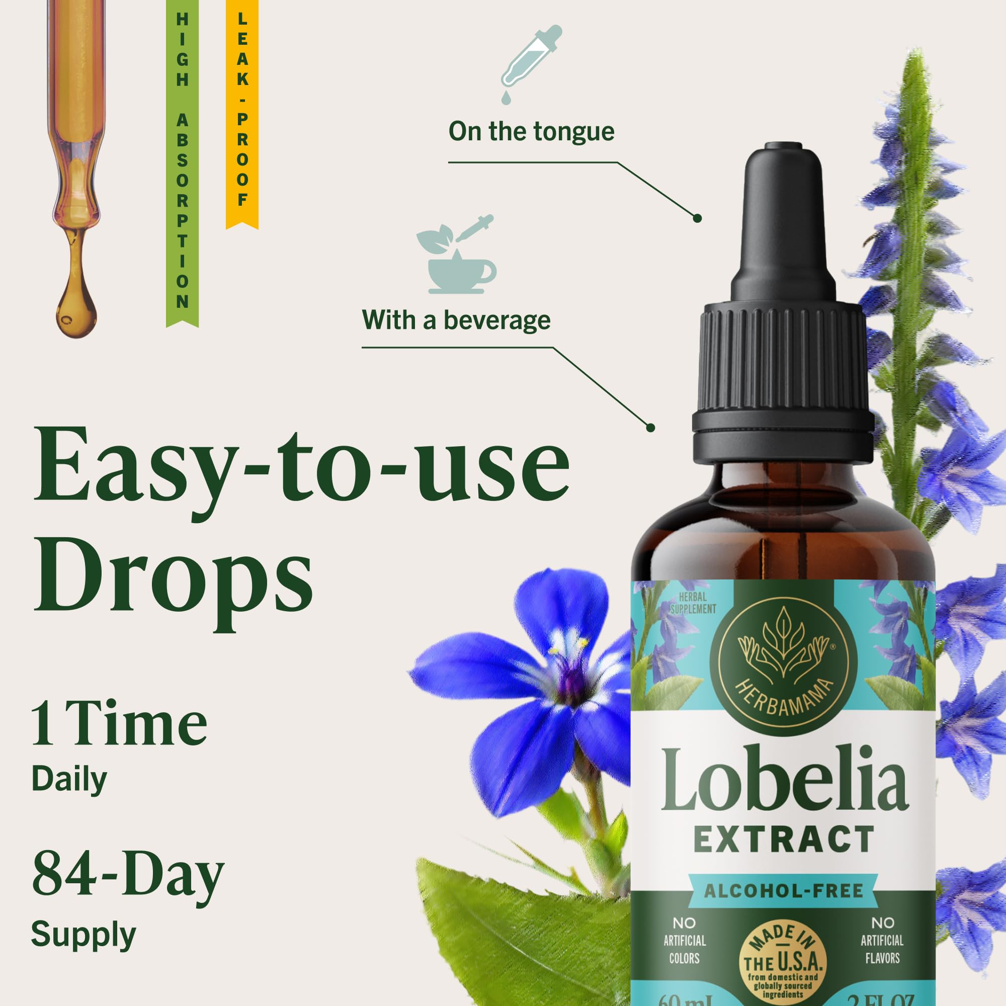 Herbamaama herbal tincture for respiratory care