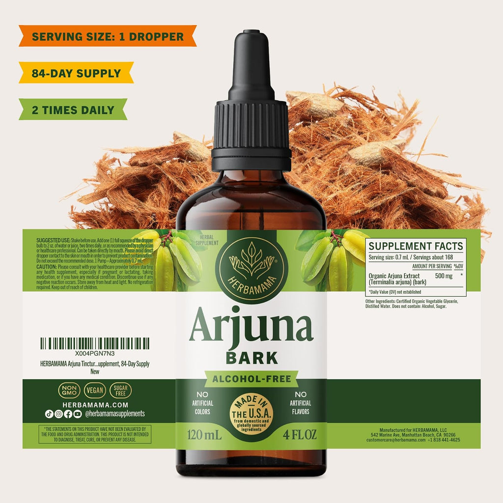 HERBAMAMA Arjuna for overall health