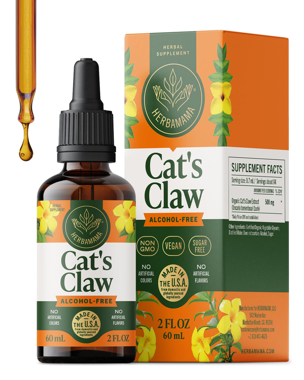 HERBAMAMA Cat's Claw immune support