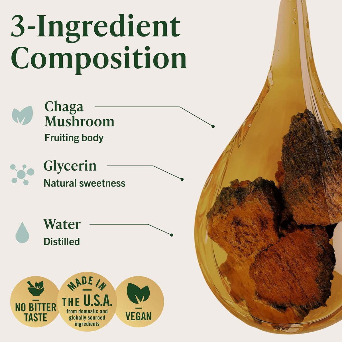 HERBAMAMA Chaga drops for immunity