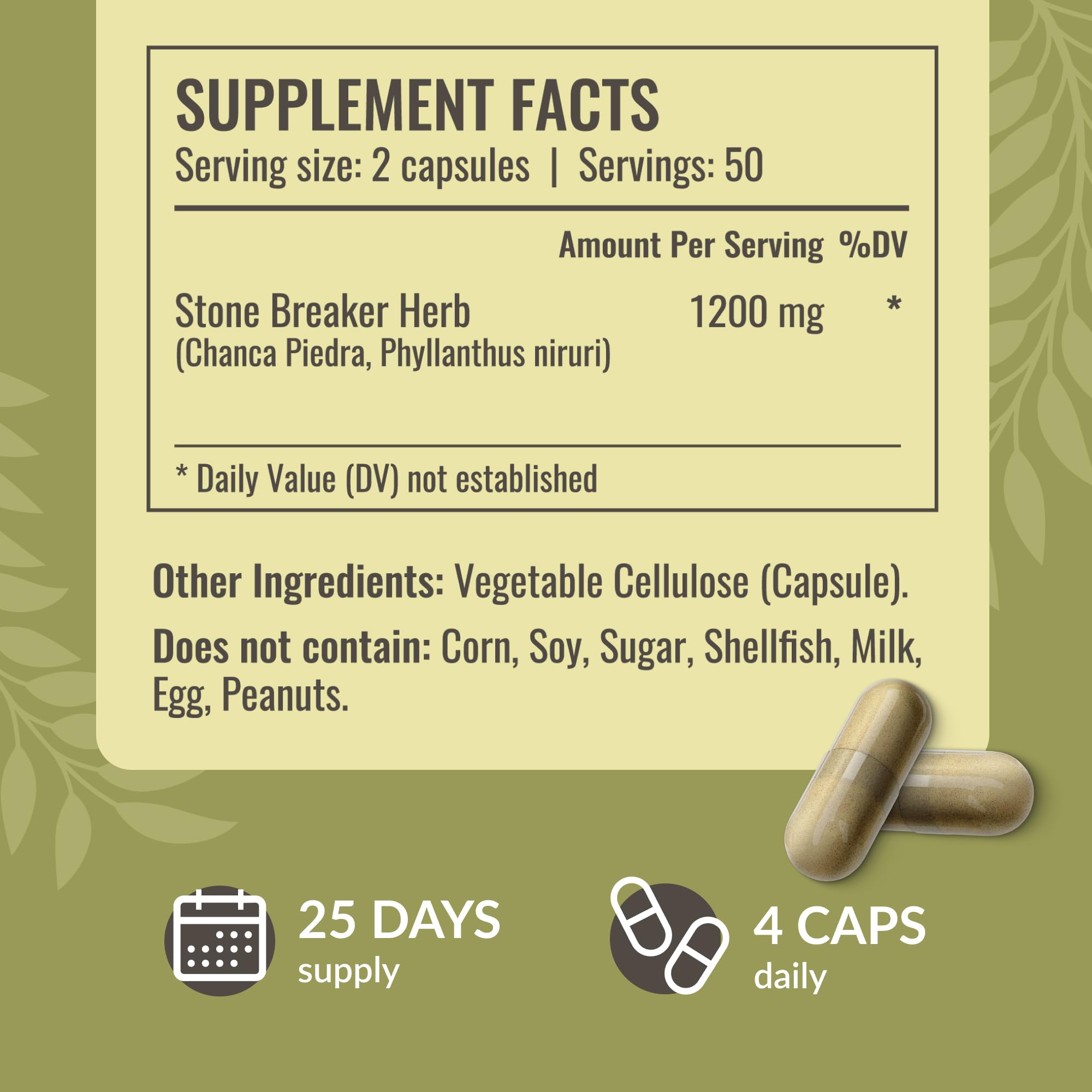HERBAMAMA Chanca Piedra for detox