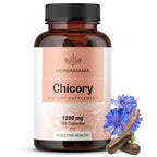 HERBAMAMA chicory root fiber capsules