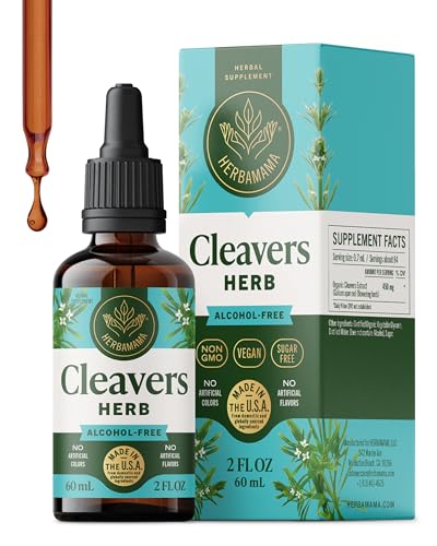 herbamama cleavers lymphatic drainage drops