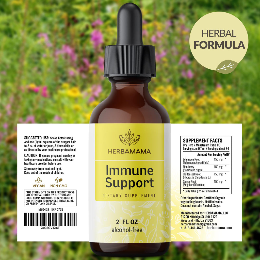 HERBAMAMA echinacea for overall health