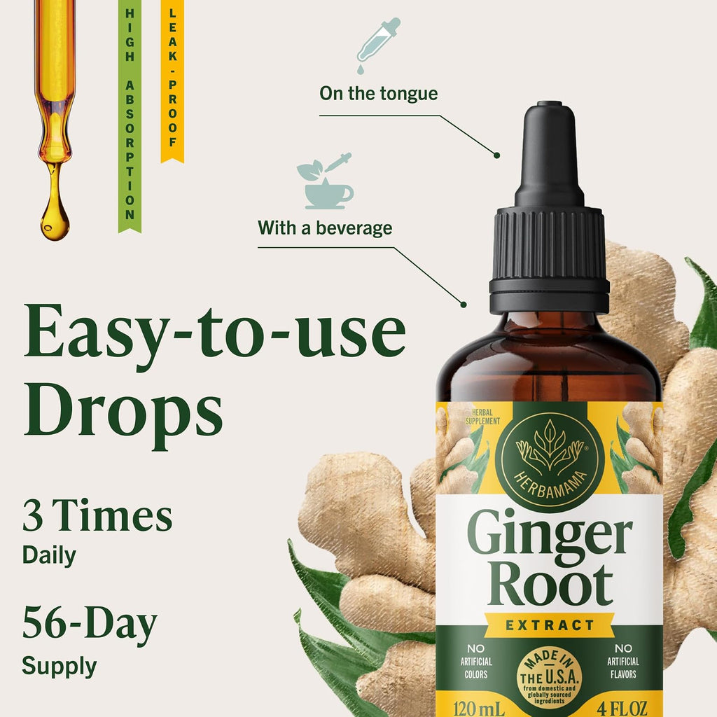 HERBAMAMA ginger tea comfort drink